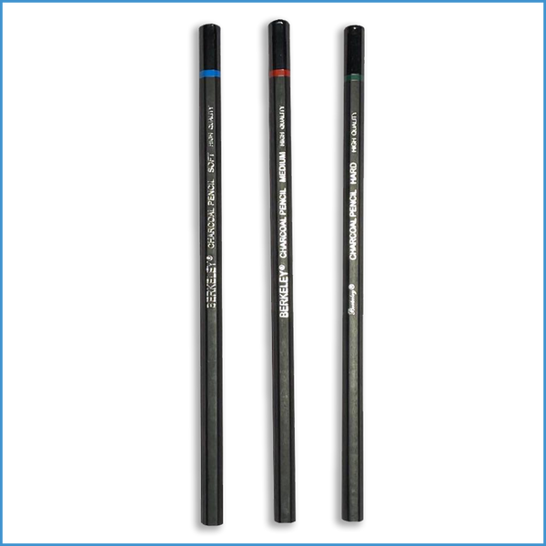 Berkeley Charcoal Pencil (Soft, Medium, Hard) – Project Workshop PH